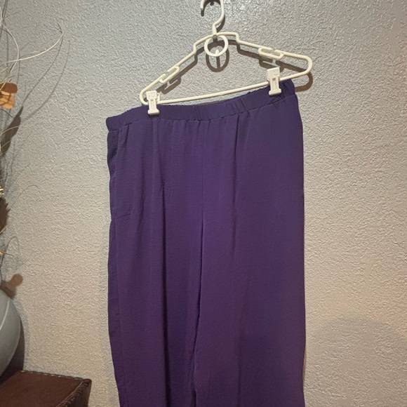 Emerald | Pants & Jumpsuits | Emerald Rose Deep Purple Garment | Poshmark